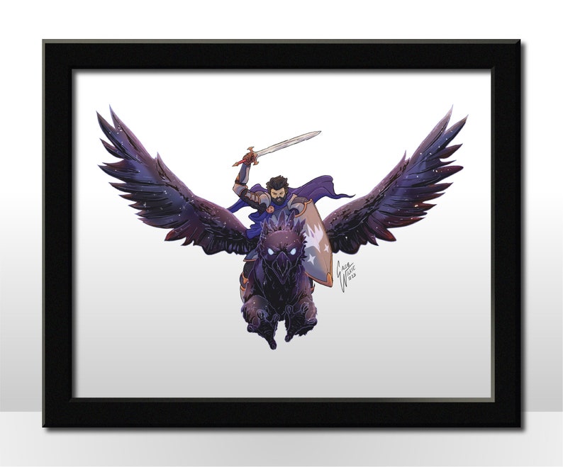 Zerxus, the First Knight of Avalir From Critical Role's EXU: Calamity ...