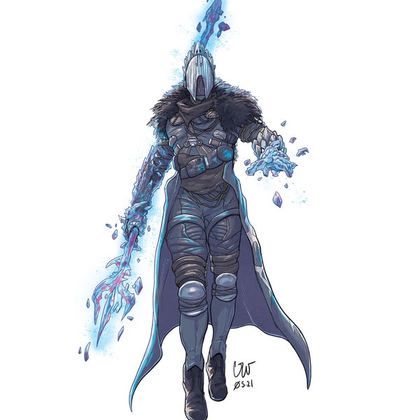 Winter Warlock - Etsy