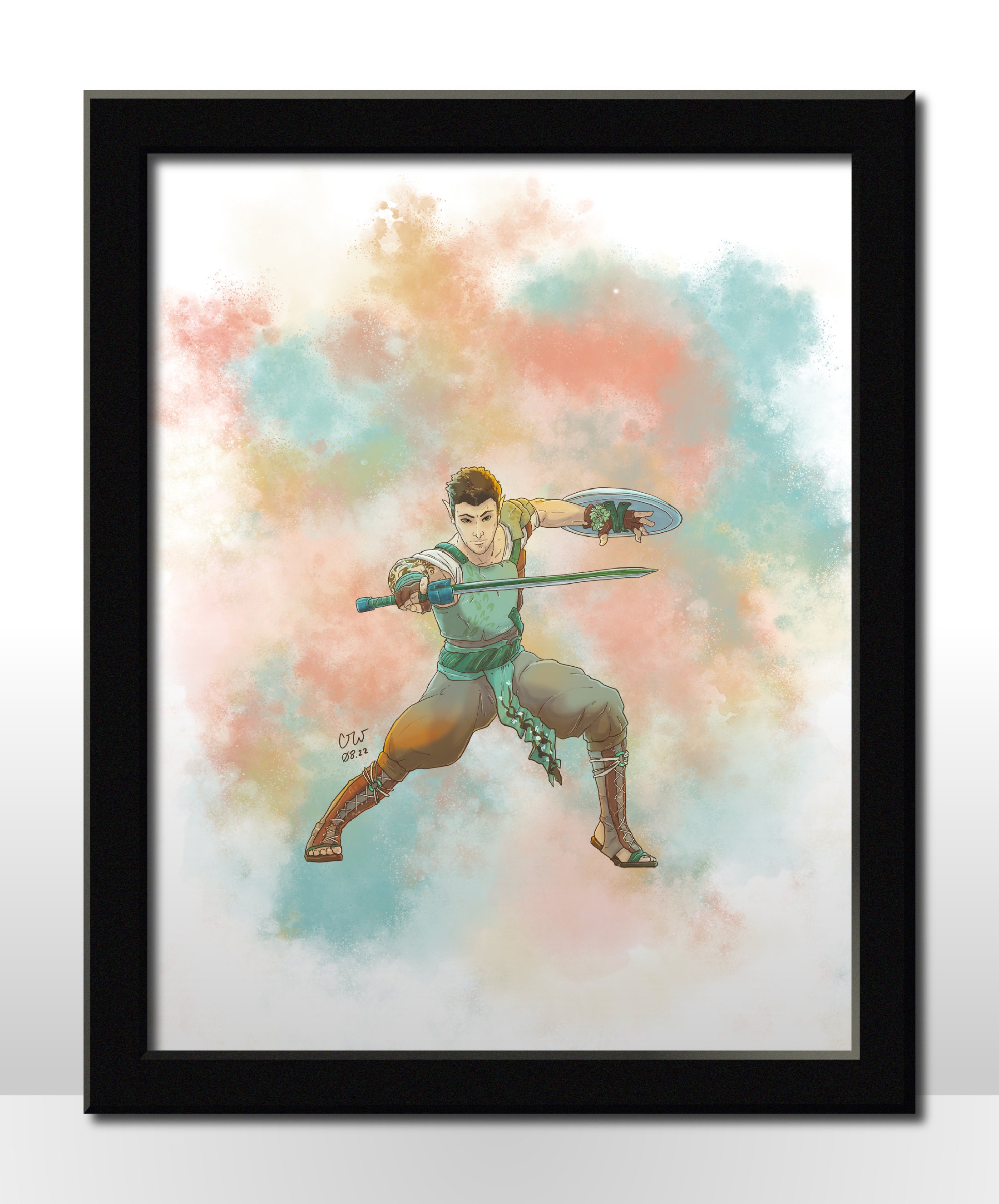 Orym of the Air Ashari a Member of Critical Role's Bells Hells - Etsy