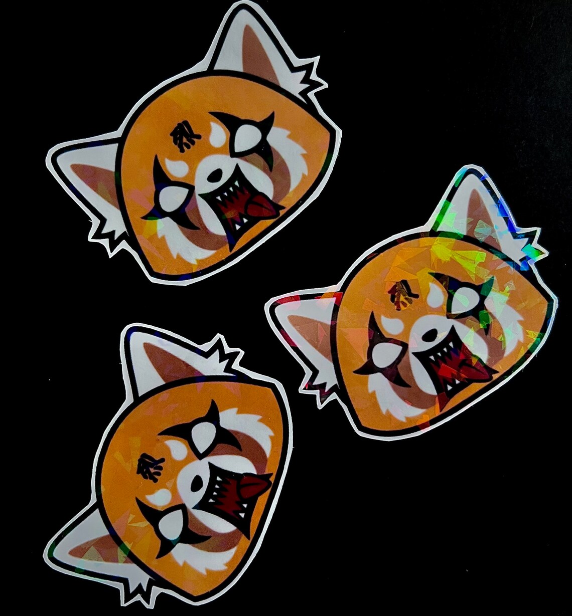 Aggretsuko Sticker Anime Sticker - Etsy