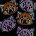 Aggretsuko Sticker Anime Sticker - Etsy