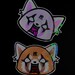 Aggretsuko Sticker Anime Sticker - Etsy