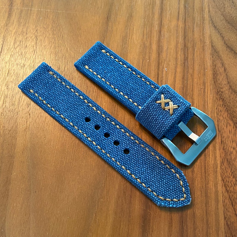 Denim Watch Strap - Etsy