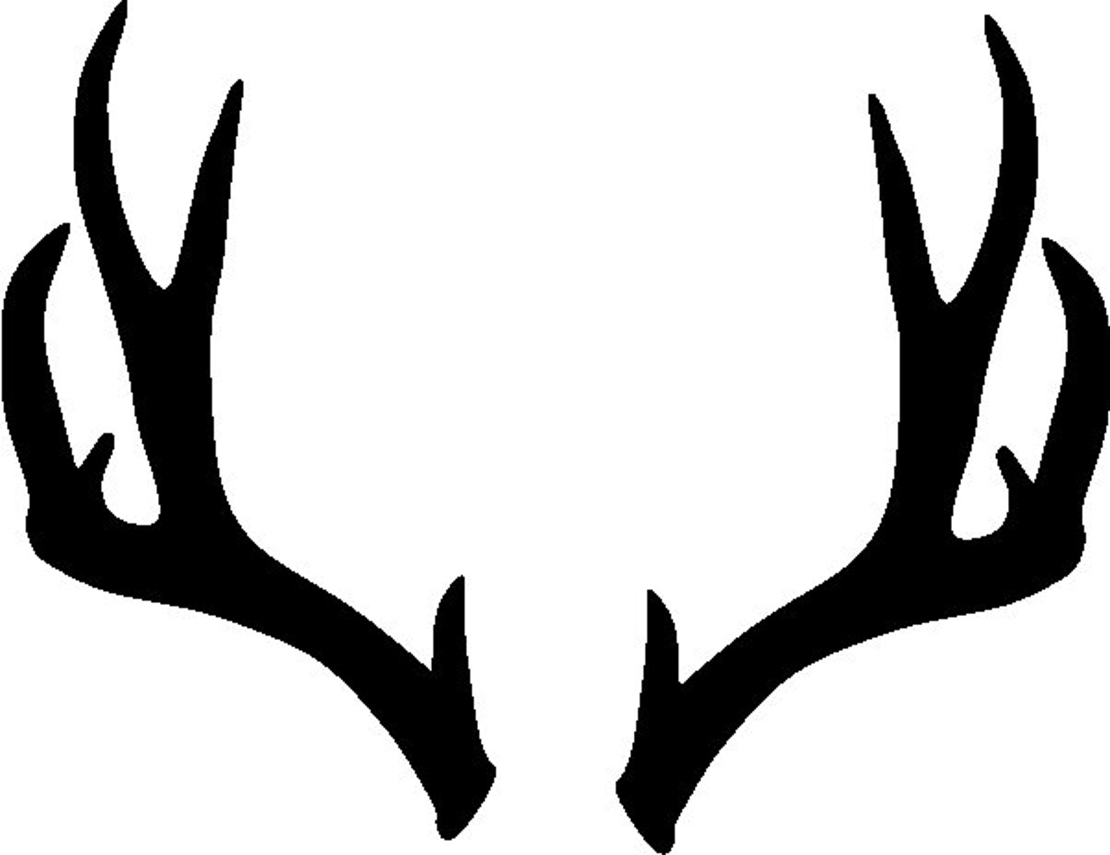 Deer Antler Svg, Deer Antler Svg Bundle. Deer Antler Silhouette. Deer ...