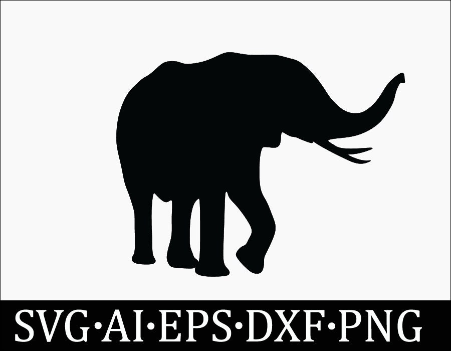 Elephant Svg, Elephant Svg Bundle. Elephant Silhouette. Cut File for ...