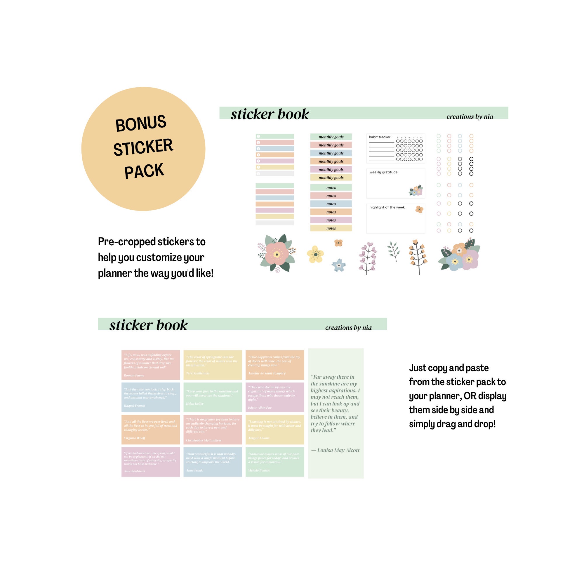 2022-2023 Digital Student Planner Goodnotes Compatible - Etsy