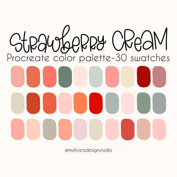 Spring Color Palette - Etsy