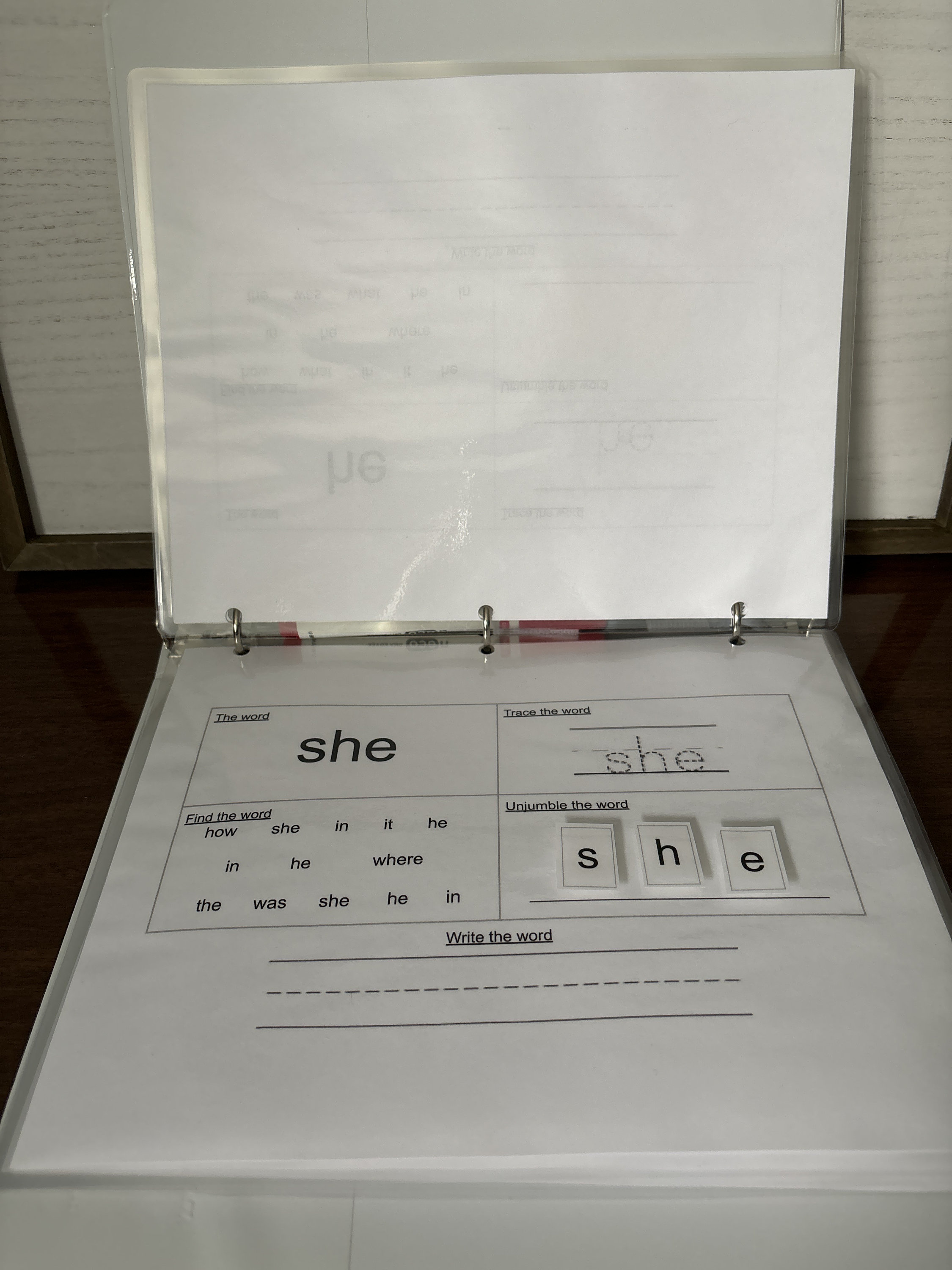 Busy Sight Words Binder - Etsy