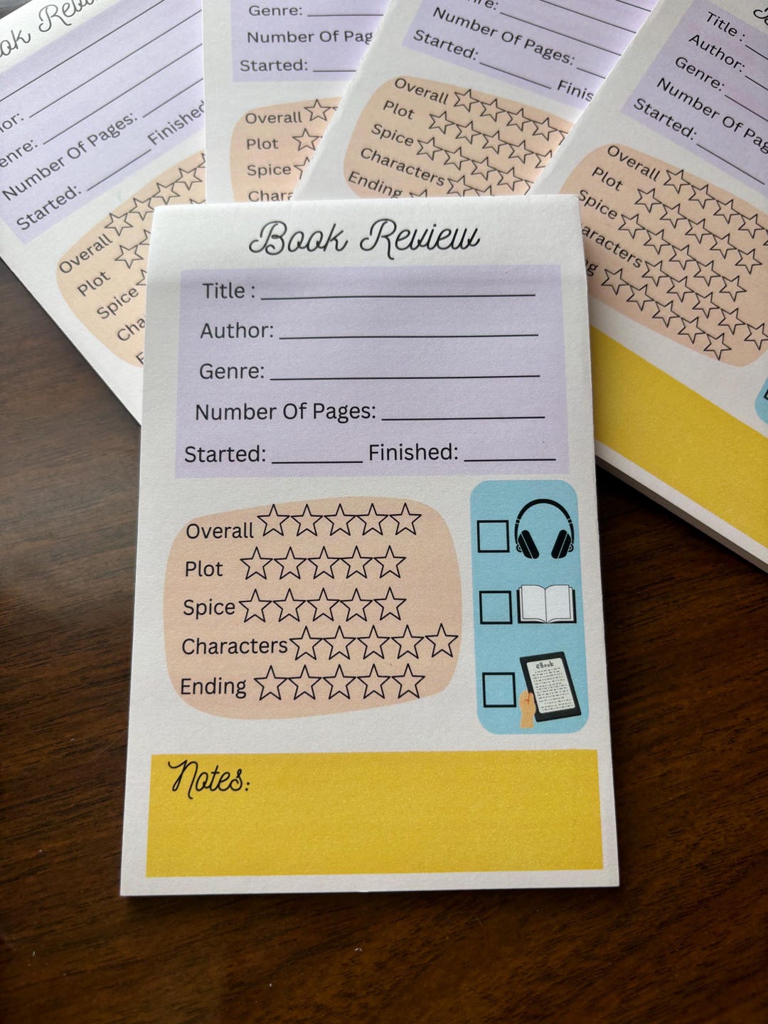 Book Review Sticky Notes - Book Sticky Notes - 25 Book Review Sticky ...