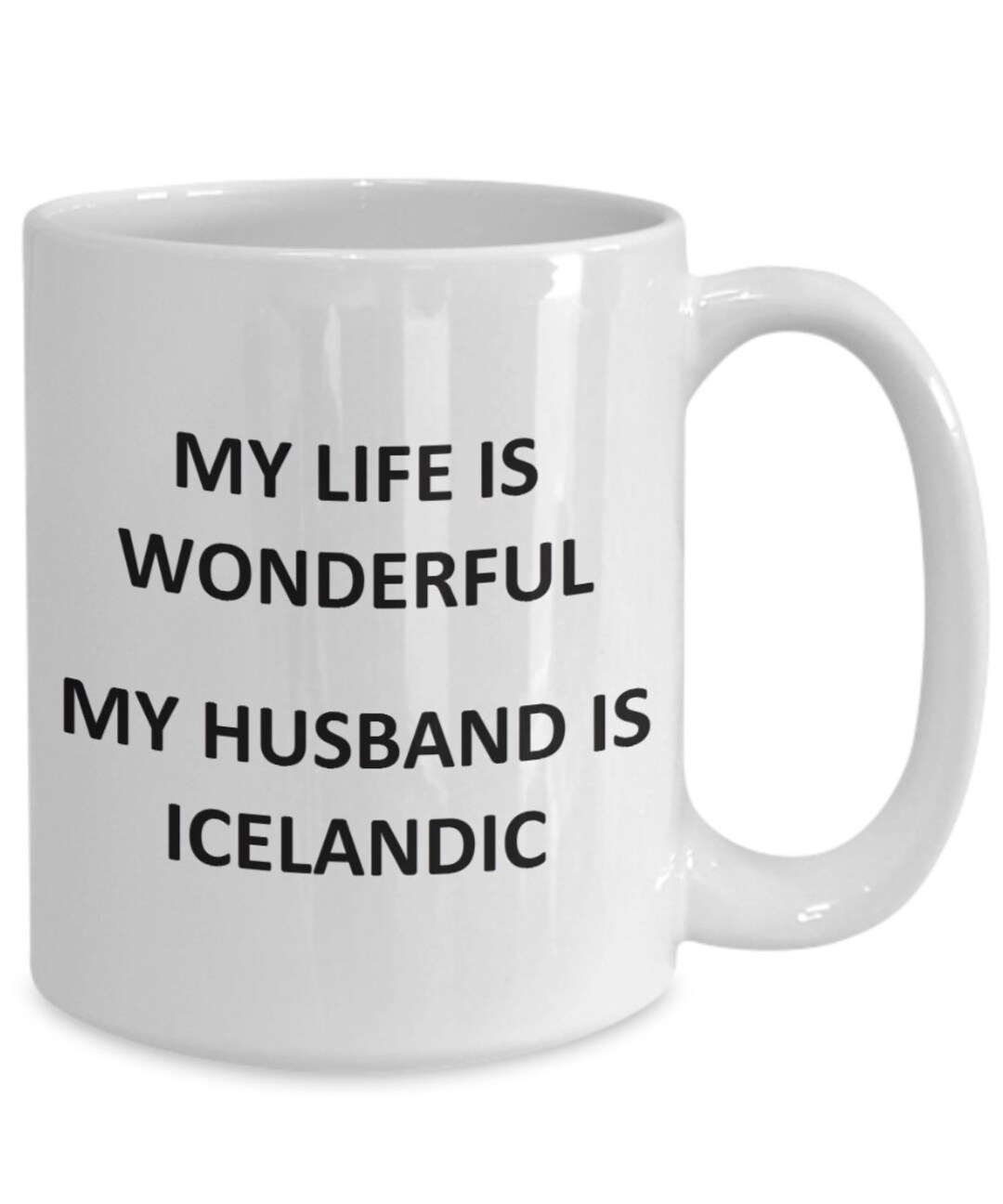 Mug for Icelandic Wife Birthday Iceland Coffee Cup Tea - Etsy