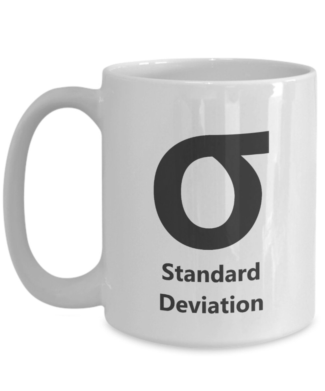 Standard Deviation Sigma Greek Letter Mug Character Funny Cup Symbols ...