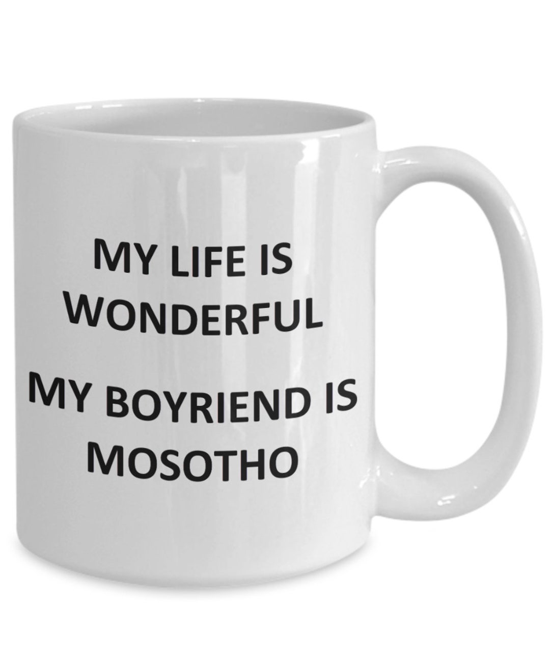 Mosotho Girlfriend Birthday Cup for Her Lesotho True Love Friend Lover ...