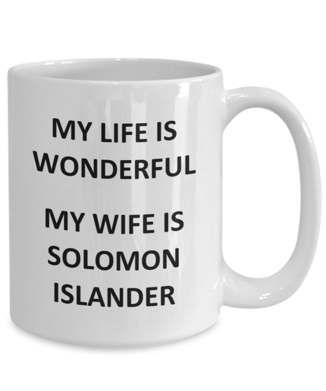 Mug for Solomon Islander Husband Father Dad Birthday Solomon Islands ...