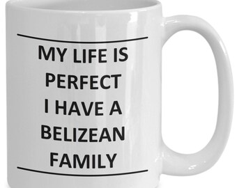 Belize Gift Belize Mug Map of Belize Belizean Cup Belize - Etsy