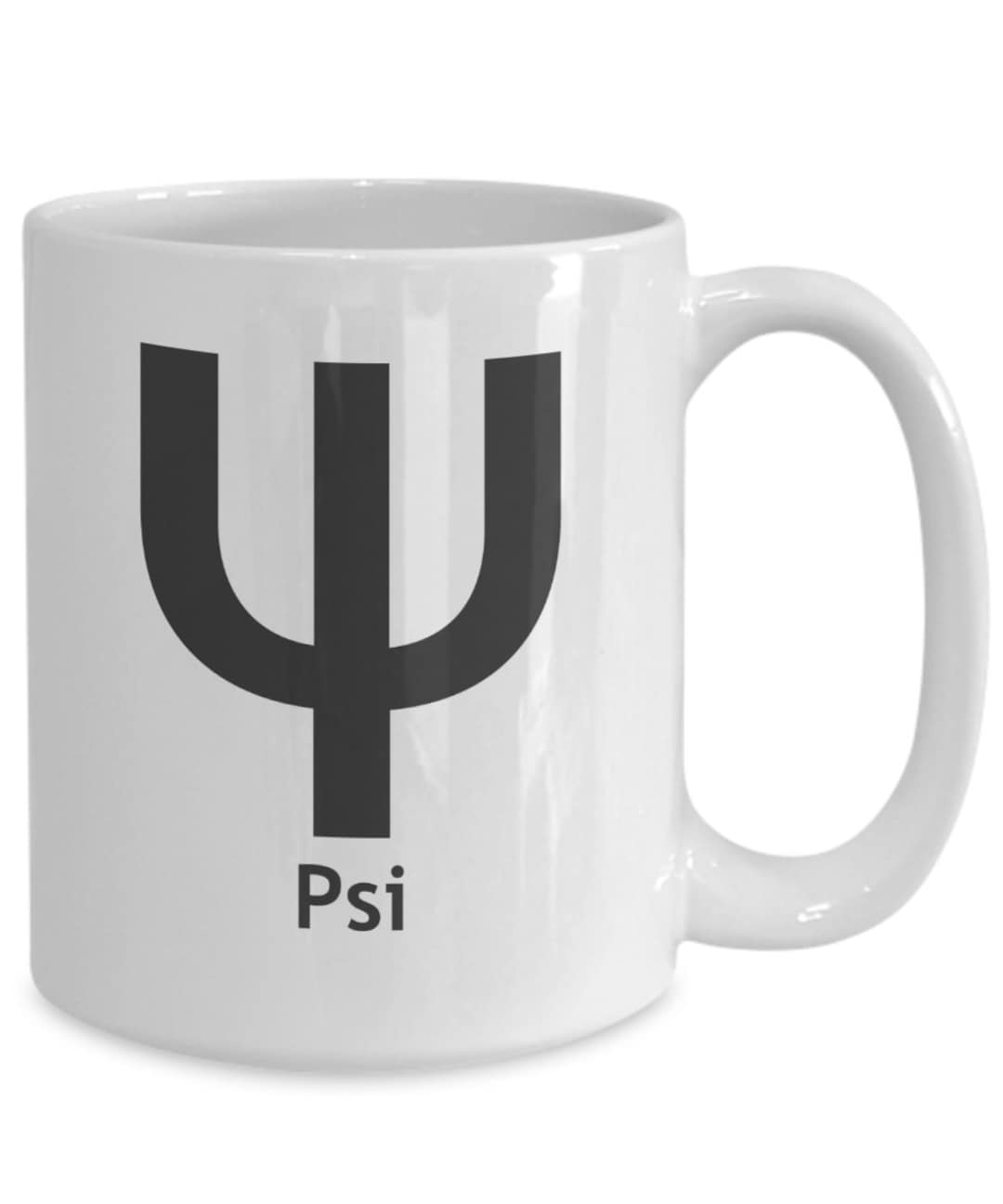 Psi Greek Letter Mug Character Funny Cup Symbols Greek Alphabet - Etsy