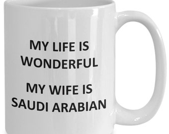 Saudi Mug I'm Not Perfect but I Am Saudi and That's - Etsy