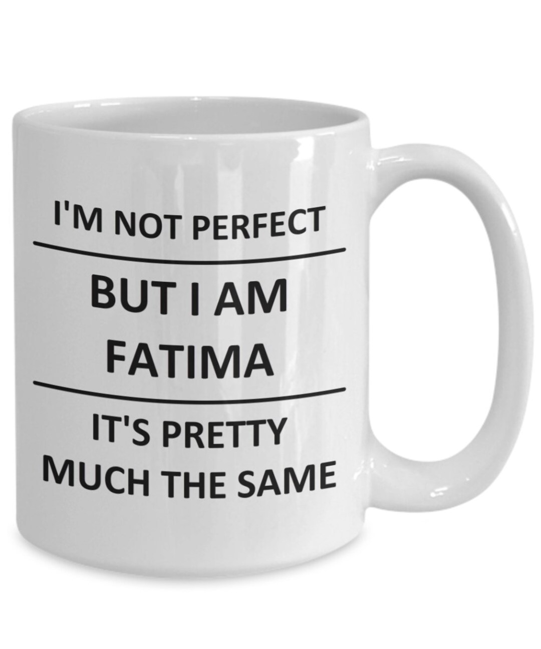 Mug for Fatima Lover Girlfriend Gf Wife Mom Daughter Friend Sister Her ...