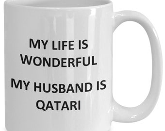 Qatar Gift Qatari Mug Qatar Native Qatar Flag Gift for - Etsy