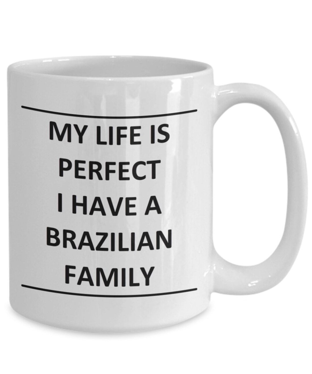 Brazilian Mug Family for Him Her Mom Dad Brazil Friend Coffee Cup - Etsy