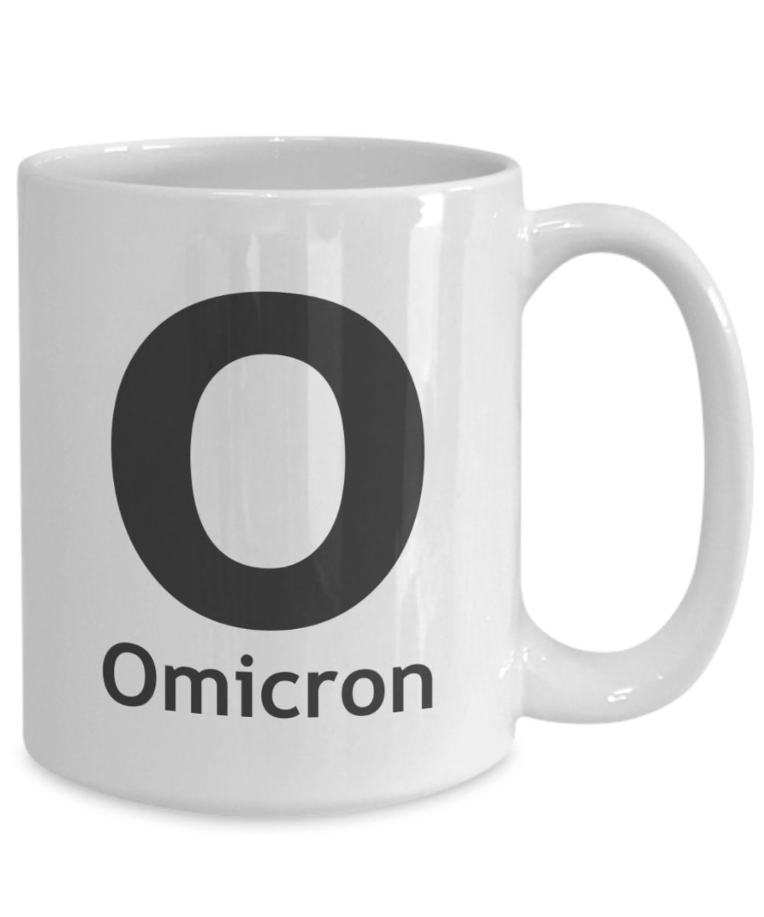 Omicron Greek Letter Mug Character Funny Cup Symbols Greek Alphabet - Etsy
