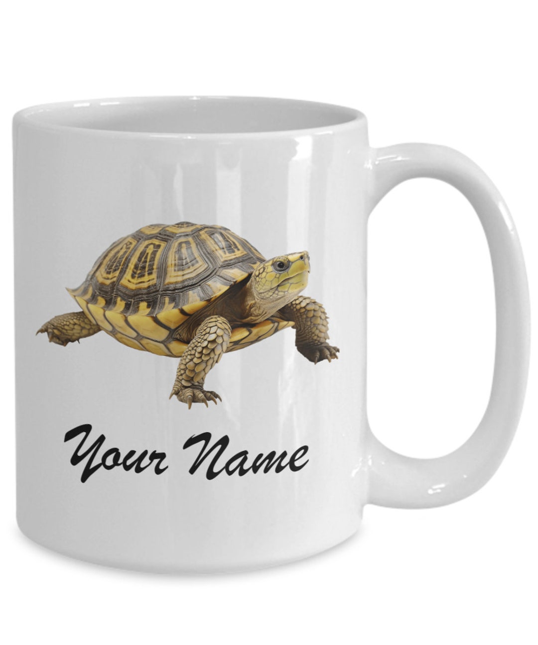 Custom Tortoise Mug With Name Personalized, Tortoise Lover, Pet ...