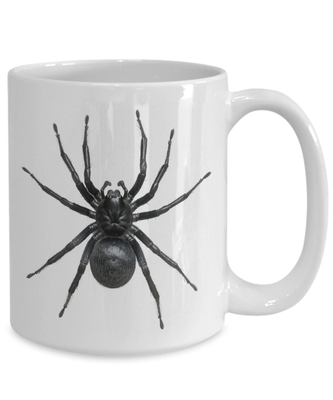 Black Spider Mug for Spiders Lovers Dad Mom - Etsy