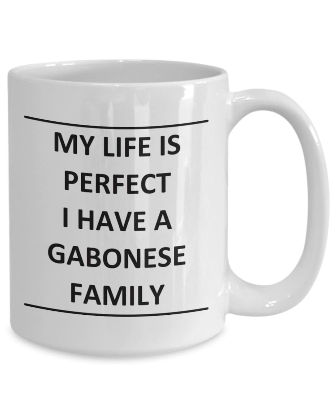 Gabonese Mug Family for Him Her Mom Dad Gabon Friend Coffee Cup - Etsy
