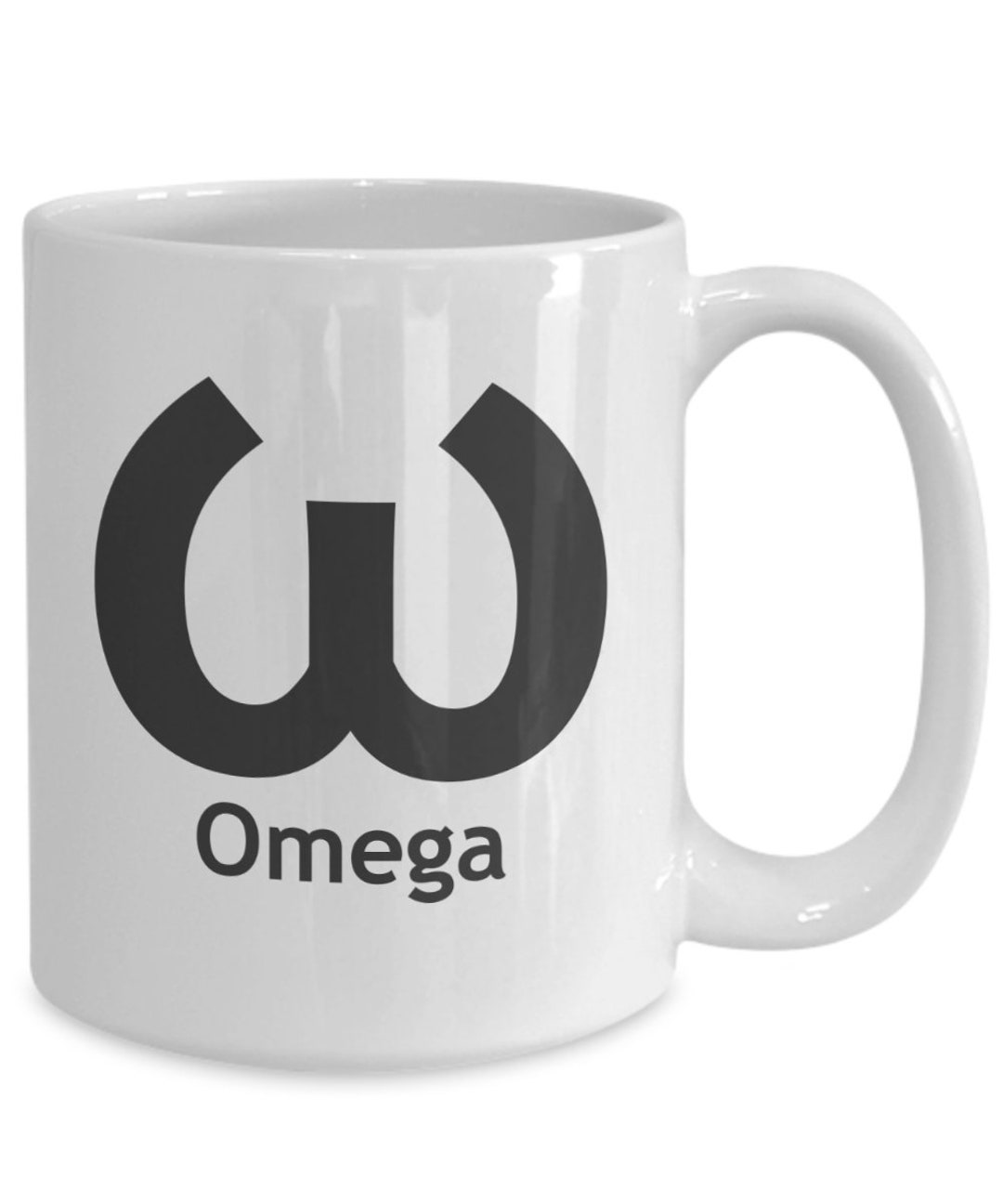 Omega Greek Letter Mug Character Funny Cup Symbols Greek Alphabet - Etsy