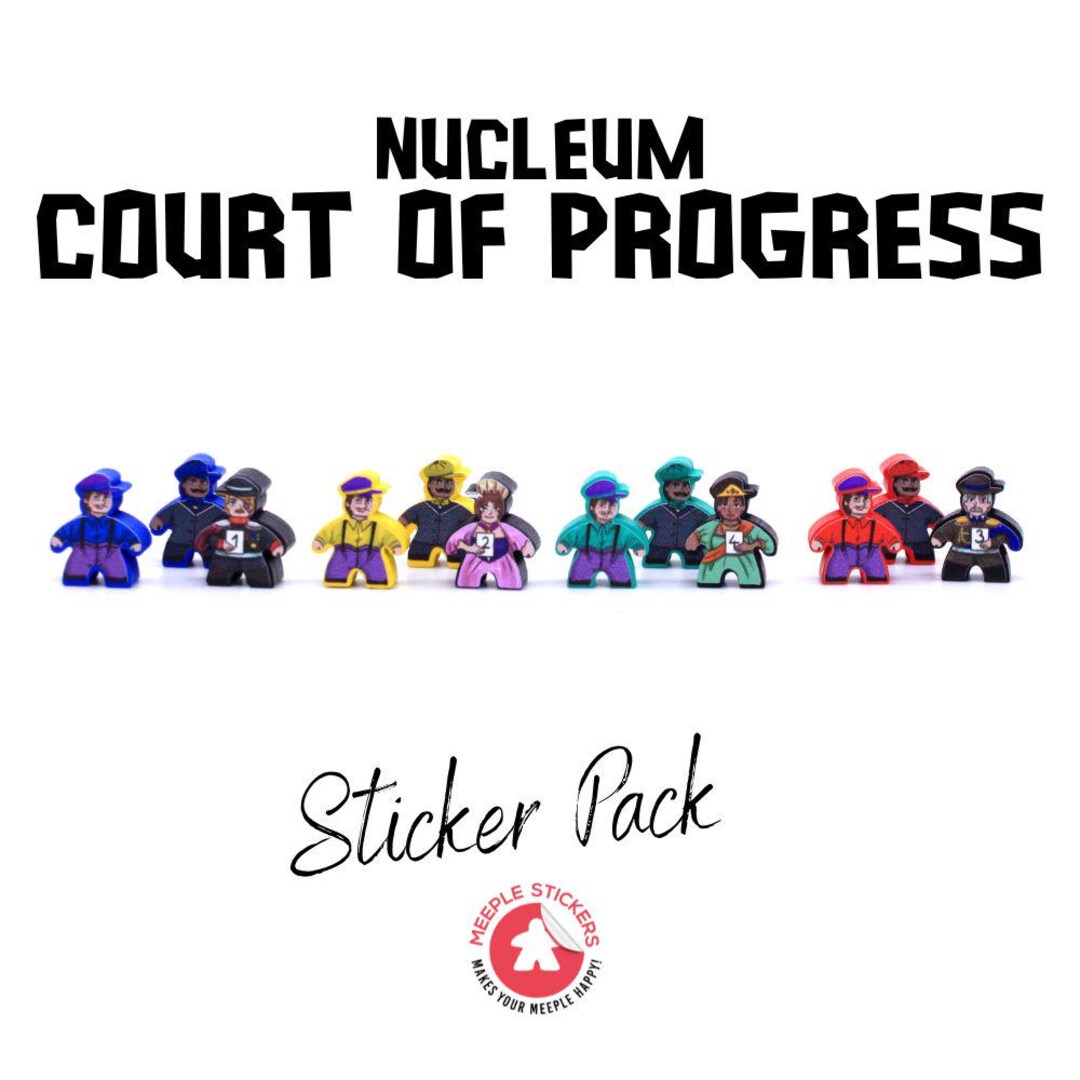 Nucleum Court of Progress Sticker Set - Etsy