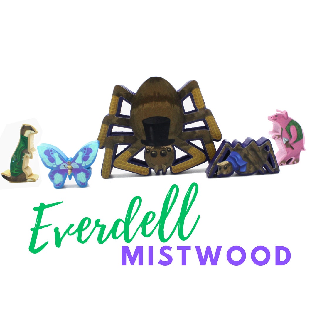 Mistwood Everdell Meeple Sticker Pack for Everdell Boardgame Upgrade ...