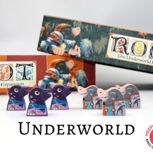 ROOT Underworld Meeple Stickers Upgrade Pack Decals Kit for ROOT ...
