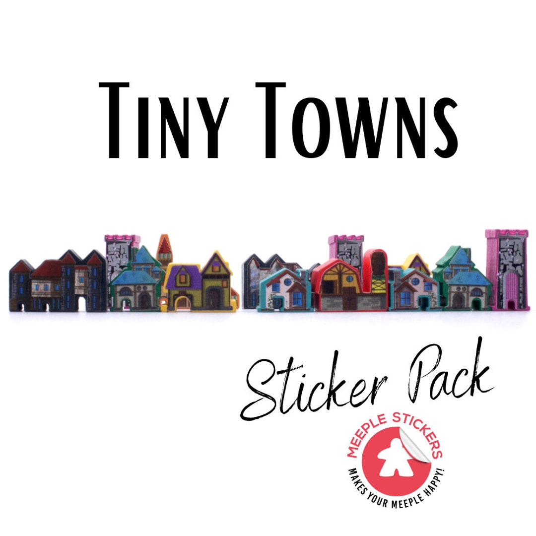 Tiny Towns Sticker Set - Etsy