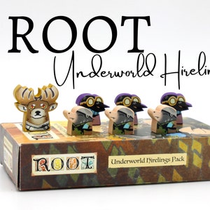 ROOT Underworld Hirelings Meeple Stickers Upgrade Pack Decals Kit for ...