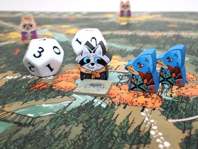 ROOT Meeple Stickers Upgrade Pack Decals Kit for ROOT - Etsy