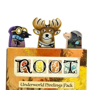 ROOT Underworld Hirelings Meeple Stickers Upgrade Pack Decals Kit for ...