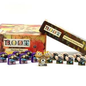 ROOT Underworld Hirelings Meeple Stickers Upgrade Pack Decals Kit for ...