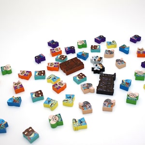 ROOT Riverfolk Meeple Stickers Upgrade Pack Decals Kit for ROOT ...