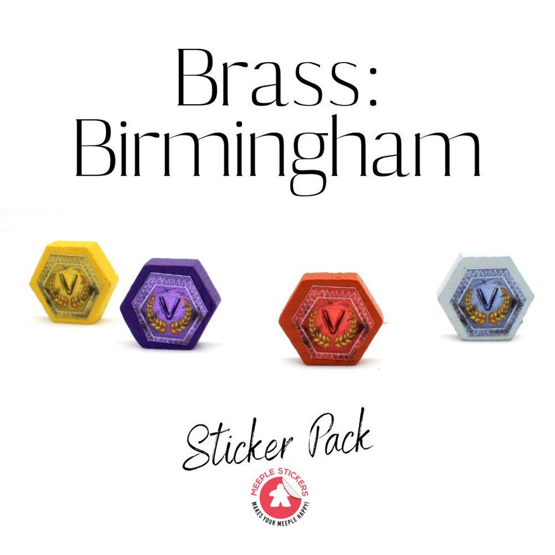 Brass : Birmingham Sticker Set - TEST - Etsy