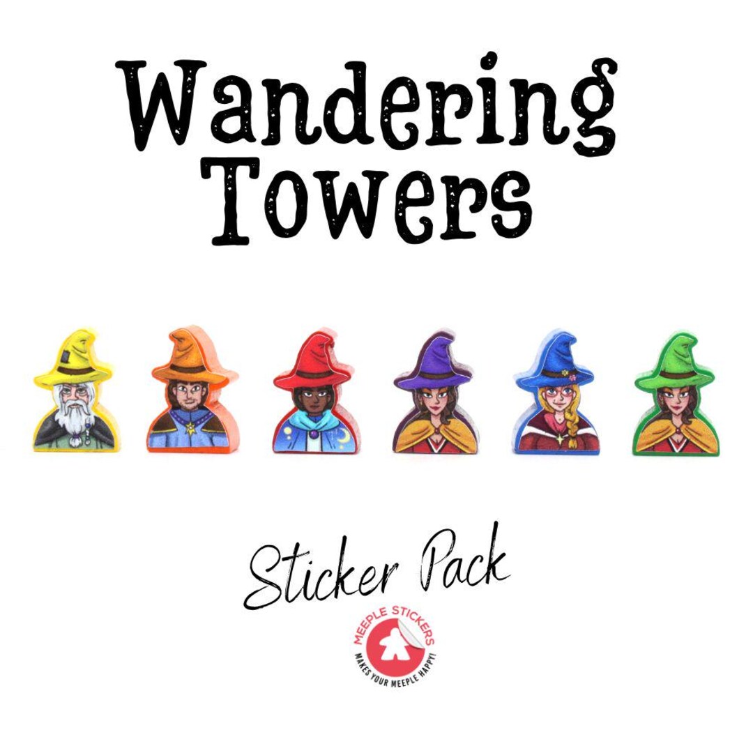 Wandering Towers Sticker Set - Etsy