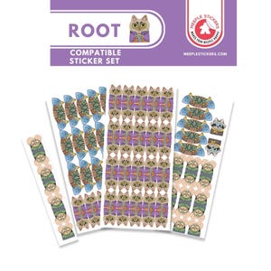 ROOT Sticker Set - Etsy