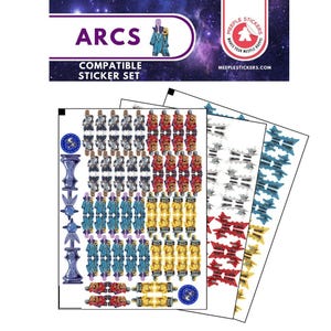 Arcs Base Game Sticker Set - Etsy