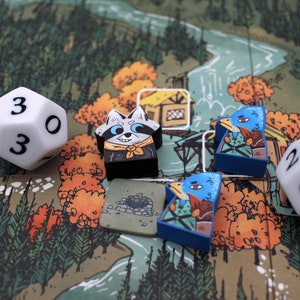 ROOT Underworld Meeple Stickers Upgrade Pack Decals Kit for ROOT ...