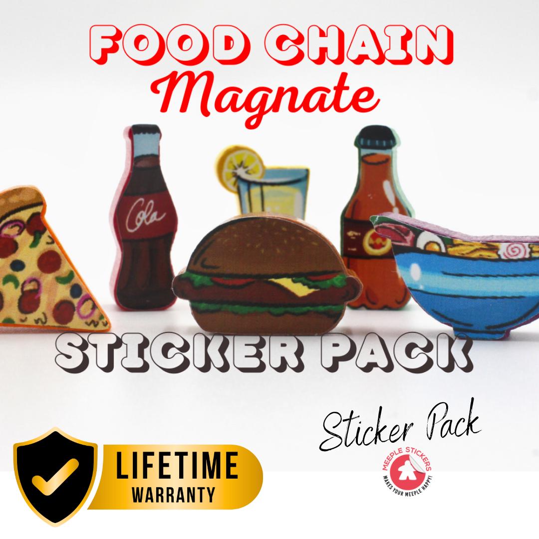 Food Chain Magnate Sticker Set - Etsy