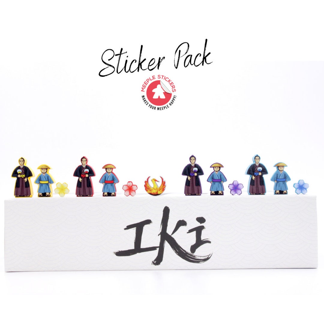 Iki Sticker Set - Etsy