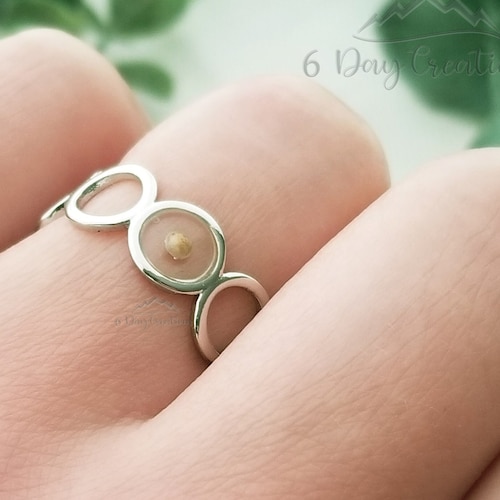 S925 Mustard Seed Ring Sterling Silver Faith Jewelry | Etsy