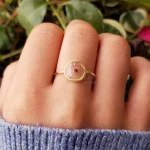 Mustard Seed Ring | .925 Sterling Silver With 14K Gold Plate | Faith ...