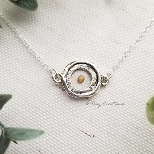 Mustard Seed Necklace - Etsy