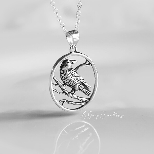 Raven Necklace - Etsy