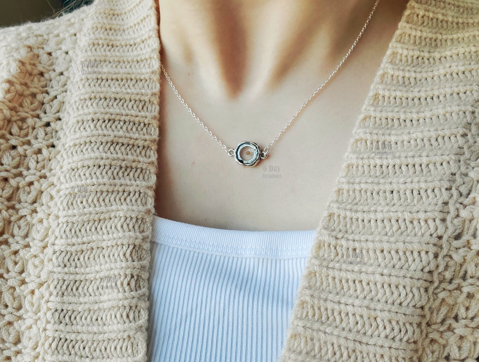 Mustard Seed Necklace .925 Sterling Silver Chain Faith - Etsy