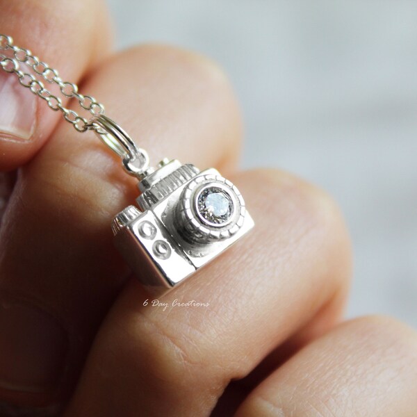 Camera Necklace - Etsy